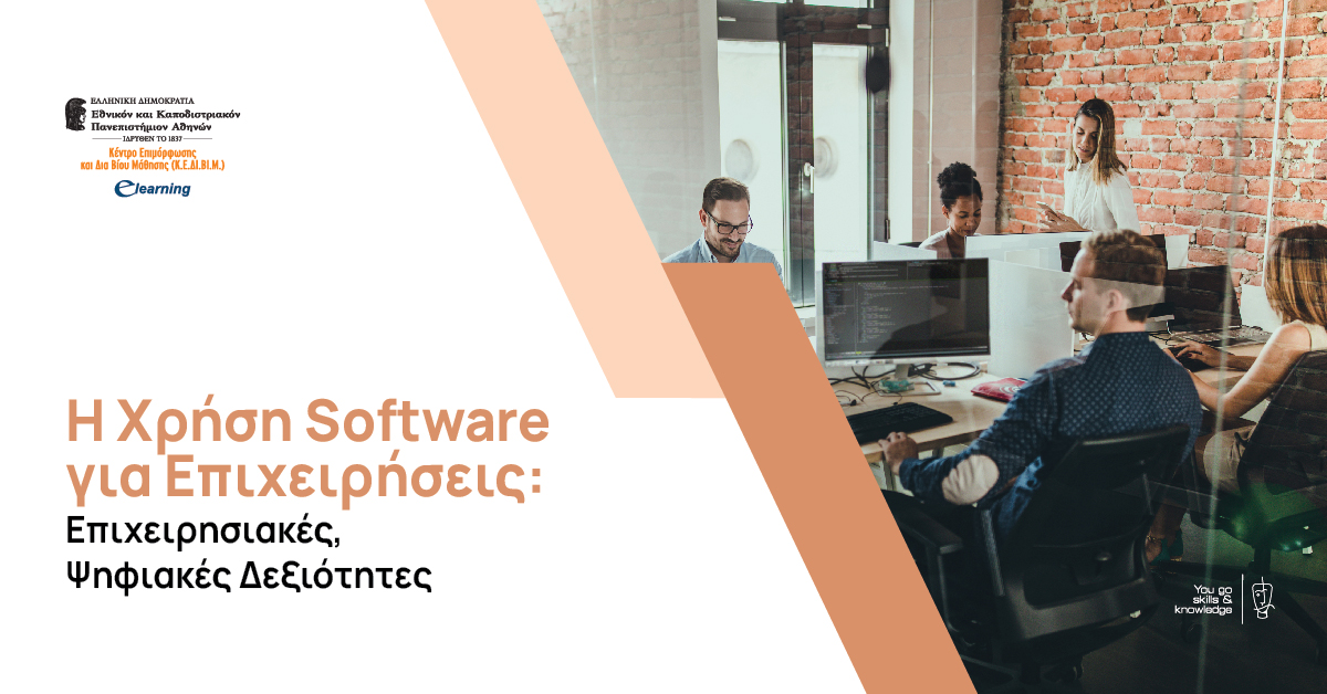 Η Χρήση Software για Επιχειρήσεις: Επιχειρησιακές, Ψηφιακές Δεξιότητες ...